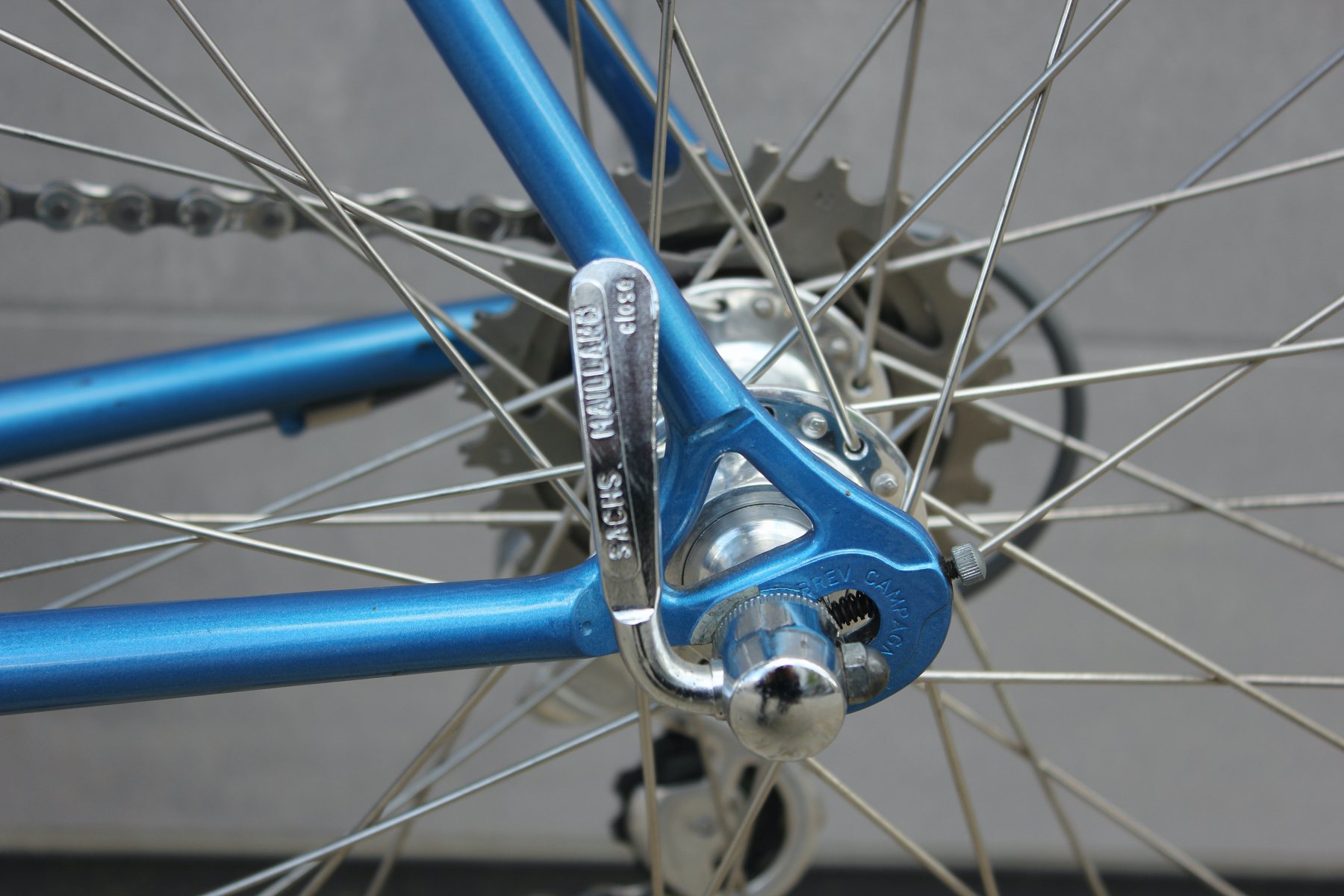 Hans Lutz Rennrad, Columbus SL, Shimano Dura Ace, Mavic Open 4CD, Sachs ...